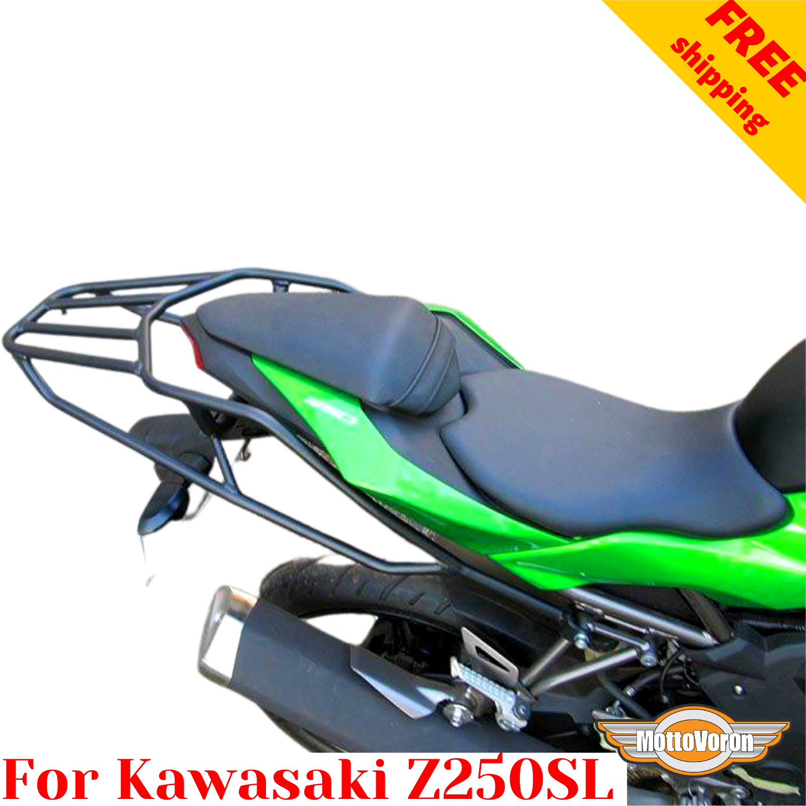 For Kawasaki Z250SL Rear luggage rack Z250 SL Kawasaki Rear rack | eBay