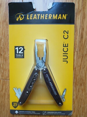 Discontinued Retired New Leatherman Juice C2 Grey multi-tool | eBay