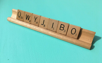 "QWYJIBO" SCRABBLE MAGNET (Repurposed, classic Simpsons joke) | eBay