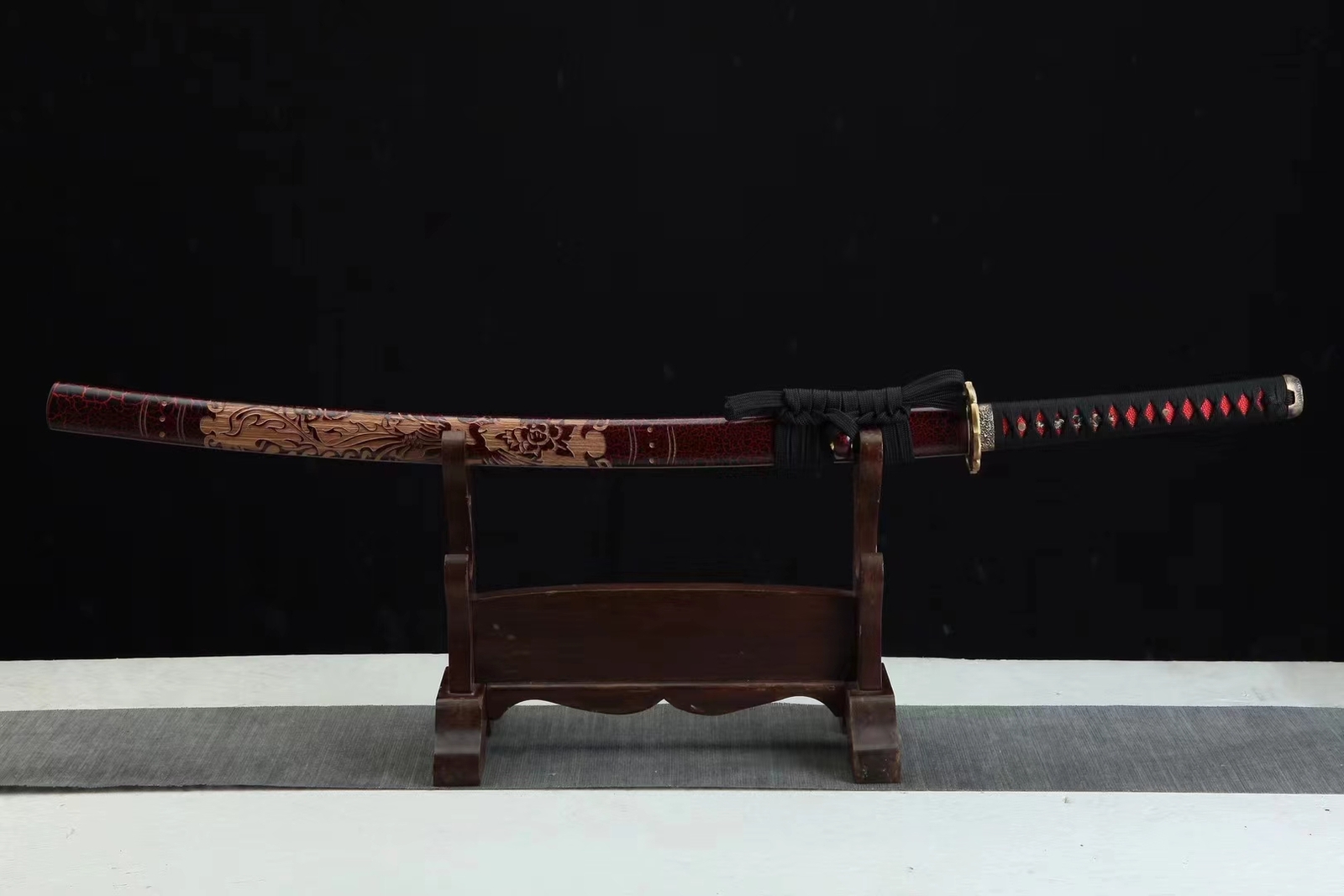 Battle Ready T10 Steel Clay Tempered Razor Sharp Japanese Samurai Sword ...