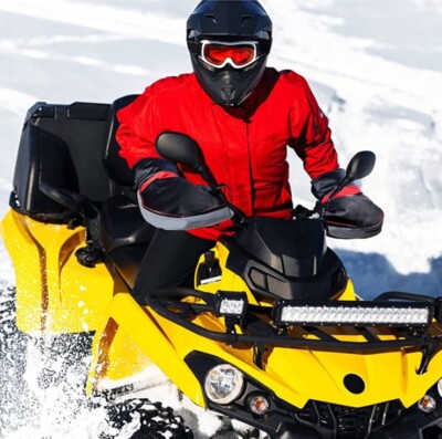ATV Hand Muffs - ATV Snowmobile Hand Warmers Gloves Waterproof ...