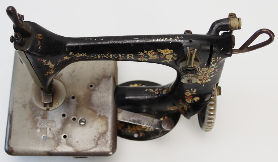 Rare Antique Singer Sewing Machine Model 24-13 Chain Stitch Circa 1907 ...