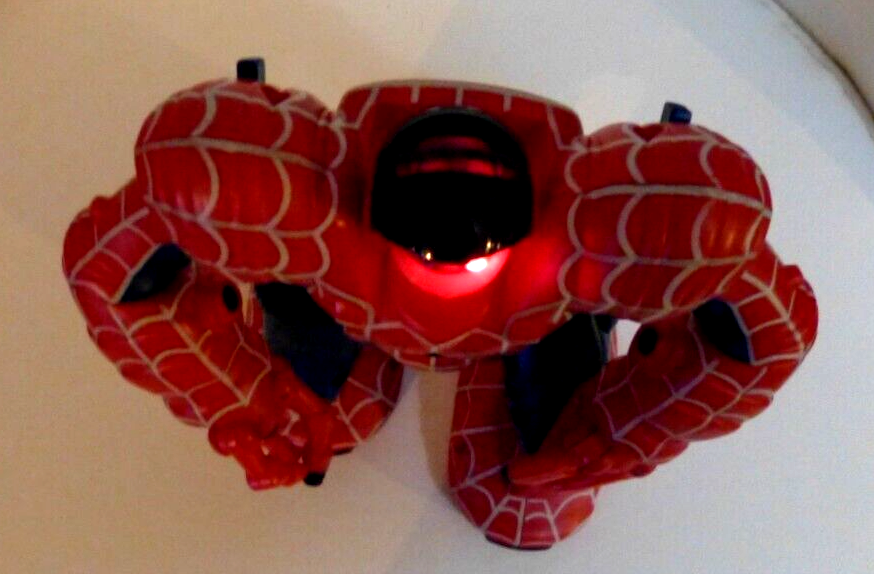 SPIDERMAN 3 MOVIE 'SPIDERSAPIEN" ROBOTIC TOY DOLL - 2006-MARVEL ...