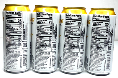 Rockstar Nutrition Label