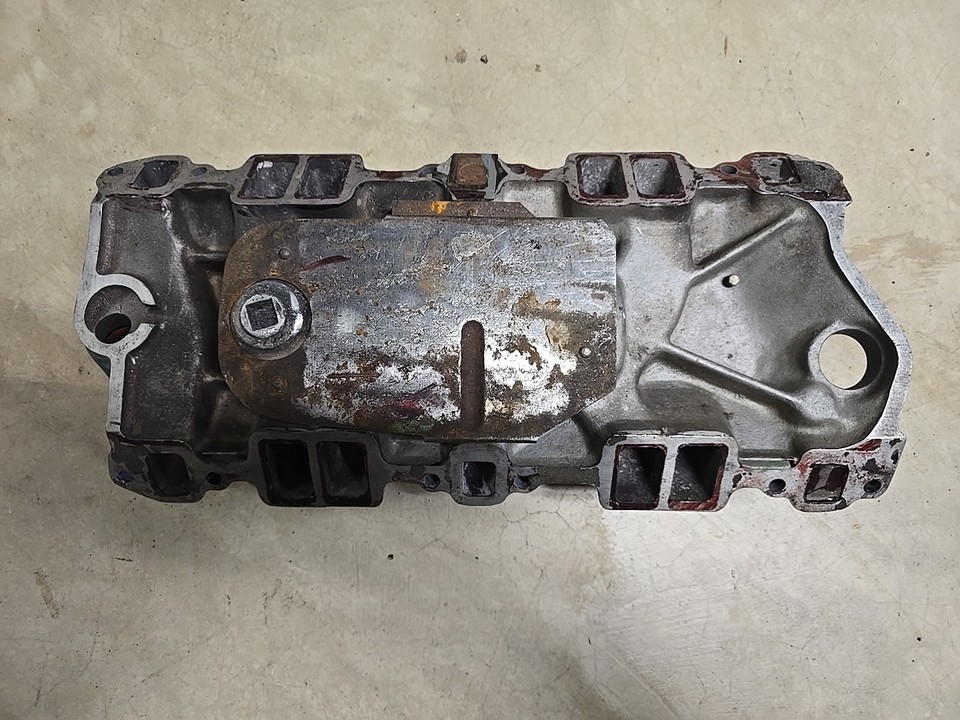 Original 1957-1961 Chevy Corvette 2X4 Intake Manifold 3739653 Chevrolet ...