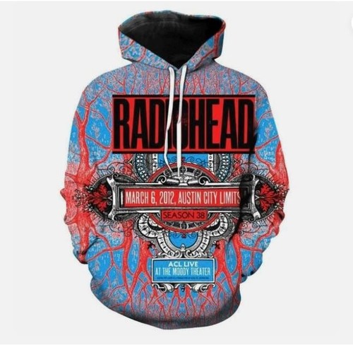 Radiohead 3D Full Over Print Hoodie 3d - all printed hot 2025 | eBay