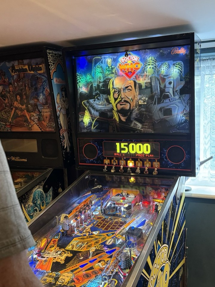 Doctor Who Pinball Machine Translite Custom made 10 produced. | eBay UK