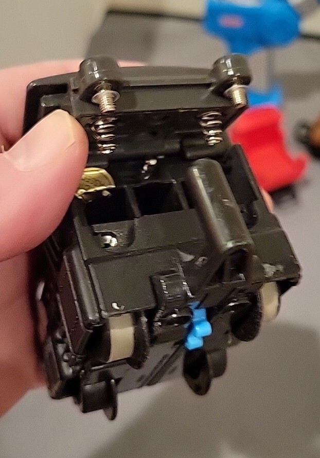 Black Geotrax Tracktown Railway Train W Remote Control & 3 Cars Tested ...