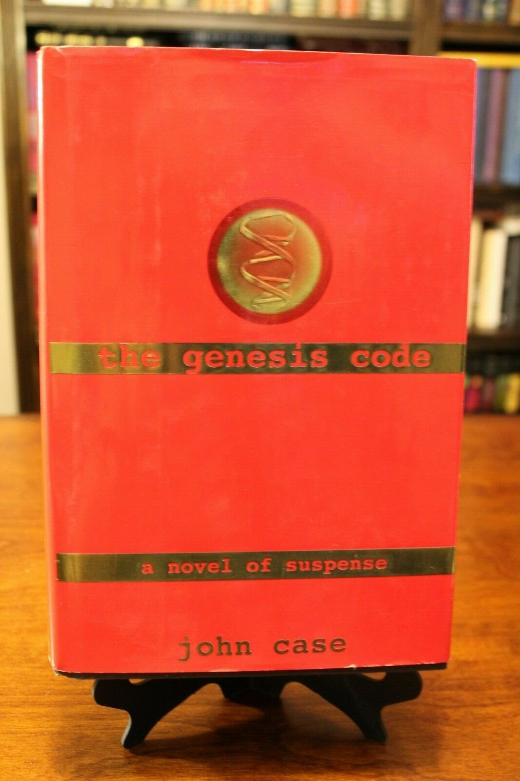 THE GENESIS CODE: A Novel of Suspense by John Case (1ST EDITION) NEW ...