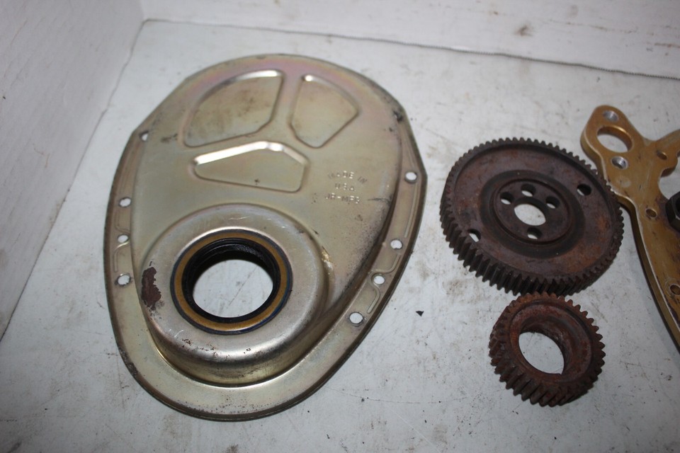 Summer BROS sbc timing gear drive setup ump imca wissota drag racing ...