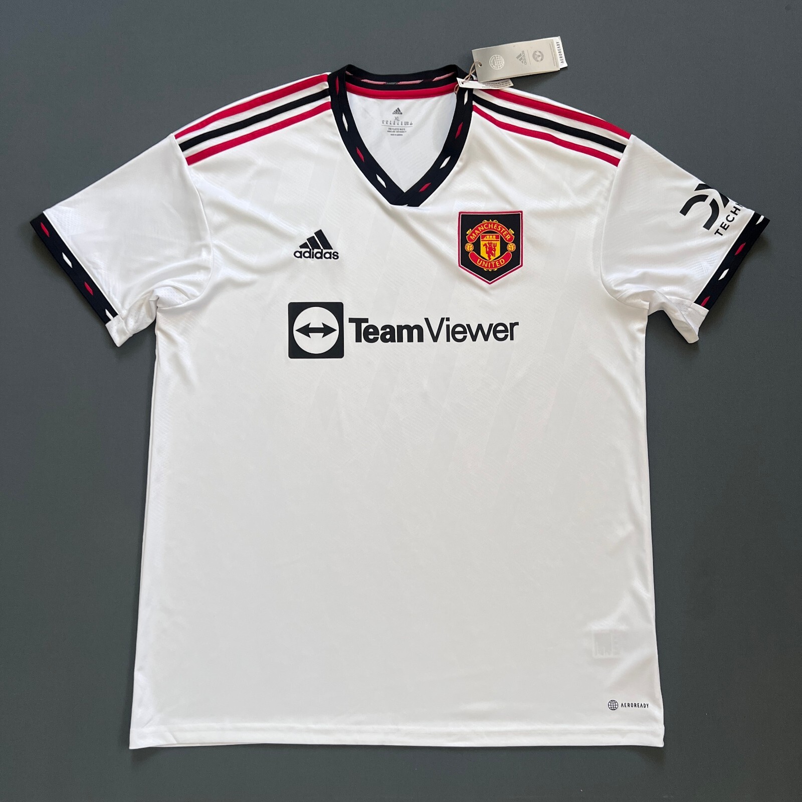 Manchester United Jersey 2022/23 Away Football Shirt Adidas H13880 Mens ...