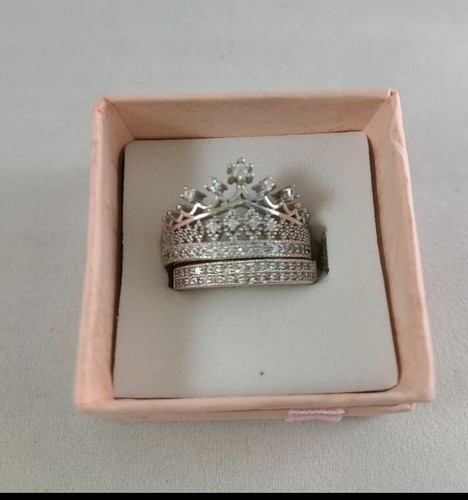 Two rings one is the shape as a crown, both size 6 | eBay