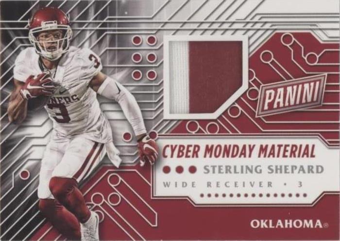 2016 Panini Cyber Monday - Cyber Monday Materials Sterling Shepard #34 ...