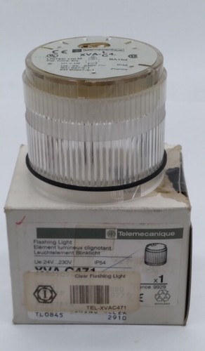 NEW Telemecanique XVA-C471 Flashing Light Clear Lens | eBay