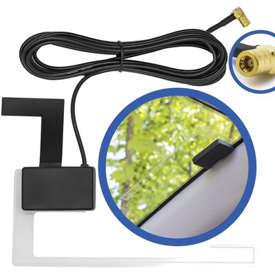 DAB + Scheiben Antenne Aktiv Radio Adapter für JVC Kenwood Sony Alpine ...