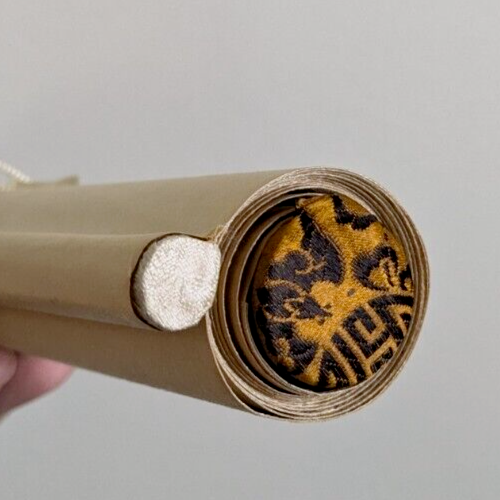 Chinese Scroll Painting Lotus Water Strider Seal Mark Vintage | eBay