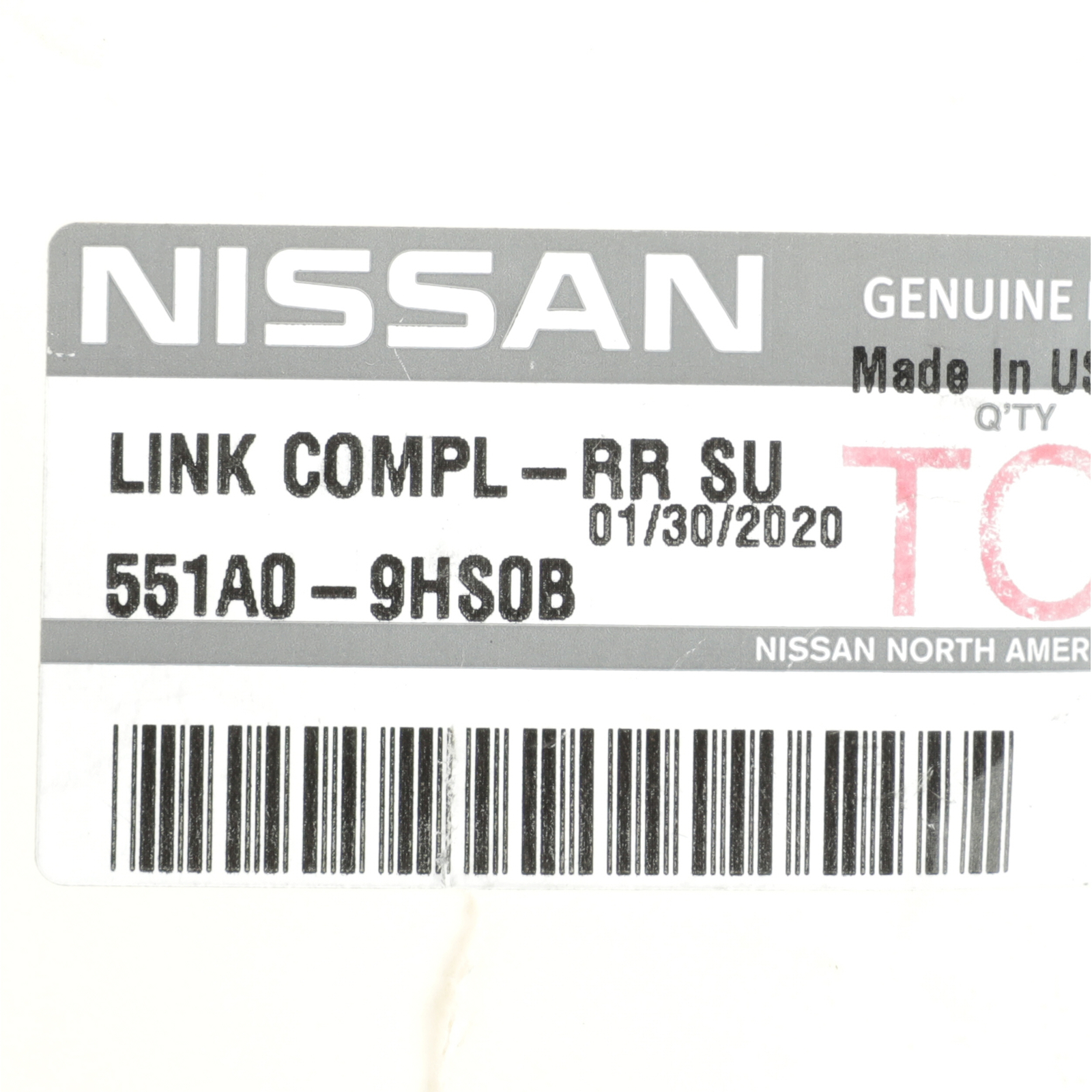 551A09HS0B Genuine Nissan Link Compl-lowe 551a0-9hs0b for sale online ...