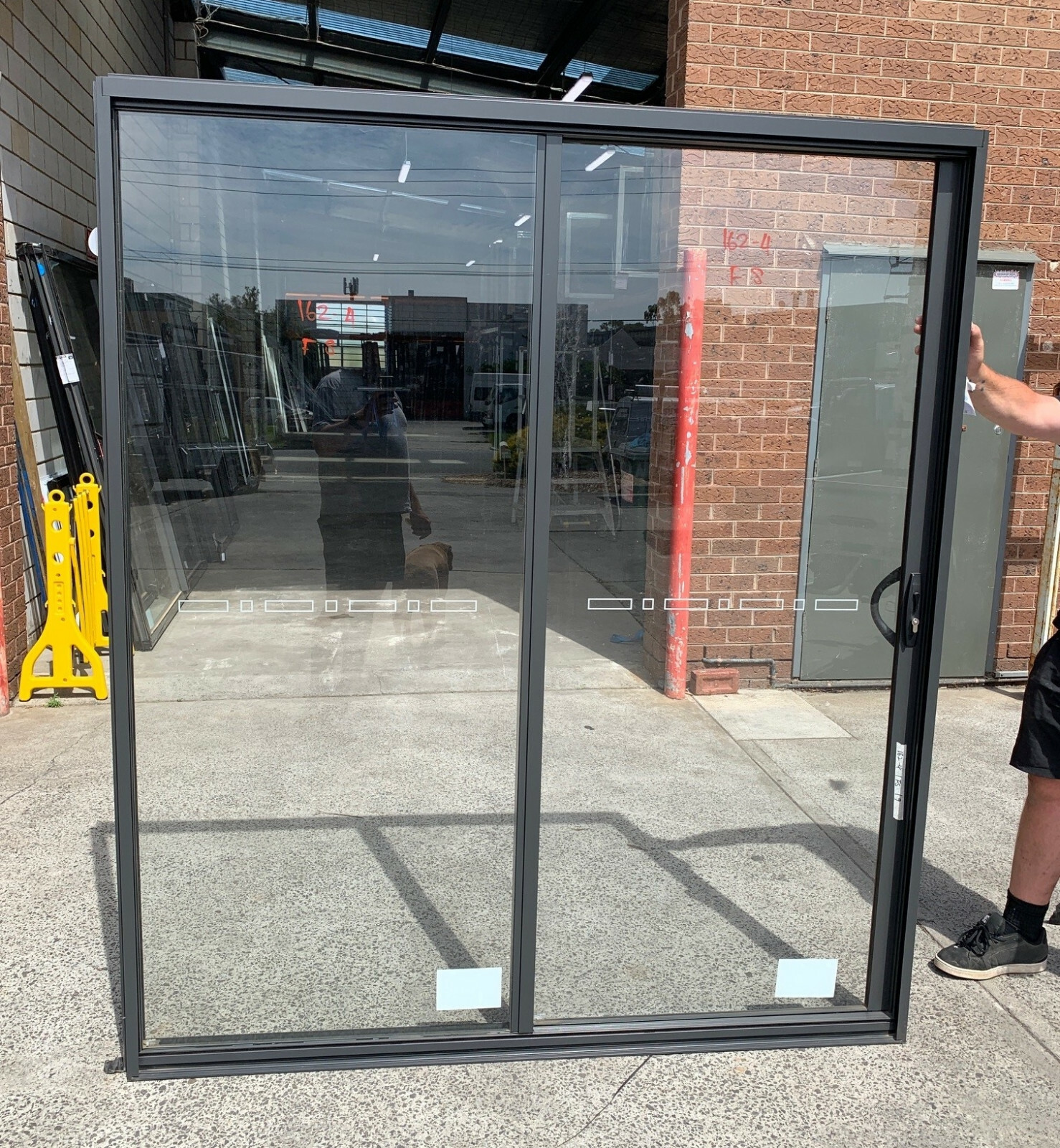 2100h x 1810w NEW Sliding Door Textura® Monument Australian made ...