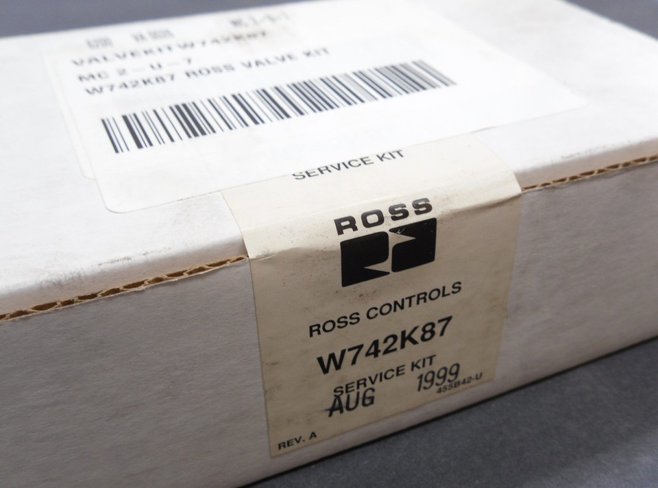 Kit De Réparation Du Corps De Vanne ROSS CONTROLS W744K87 Neuf Et ...