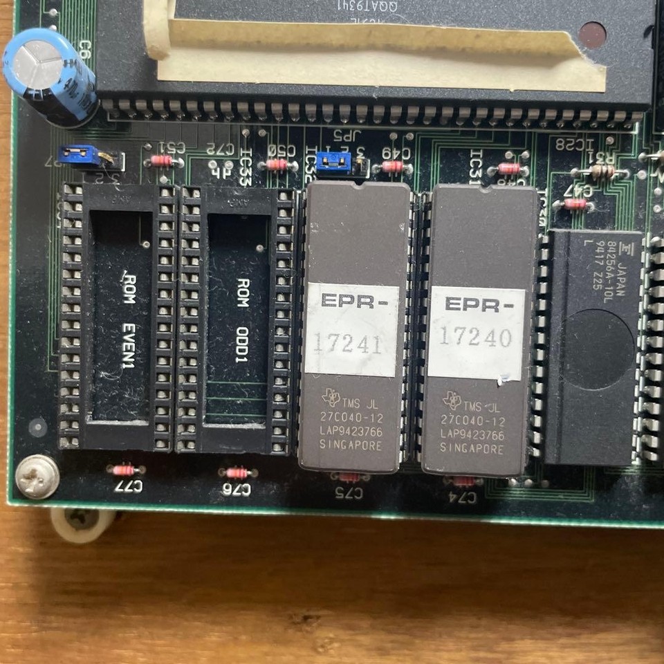 Puyo Puyo Tsu Arcade PCB Board Sega Compile JAMMA Tested Working Japan ...