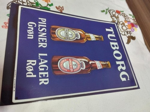 Vintage Large Postcard Beer Illustration Collectible, Used, 4 small ...