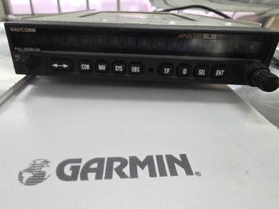 Garmin SL30 VHF NAV/COMM RADIO P/N 430-6040-303 WITH FAA FORM 8130-3 | eBay