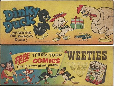 WEETIES AUSTRALIA RARE CEREAL MINI GIVEAWAY PROMO MERRY MELODIES DINKY ...