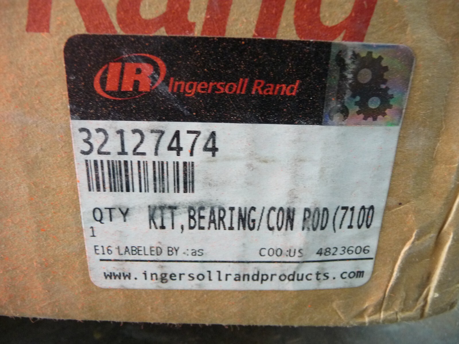 Ingersoll Rand 32127474 Kit Bearing / Conn.Rod READ | eBay