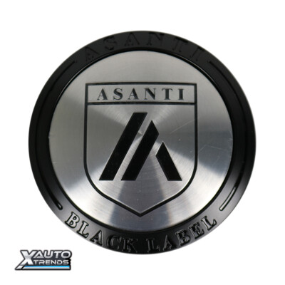 Asanti Black Label Wheel Center Cap Satin Black 128K81SB-H28 | eBay
