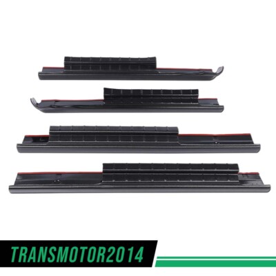 Rocker Panel Protector Guard Covers Fit For 2014-18 Silverado 1500 Crew ...