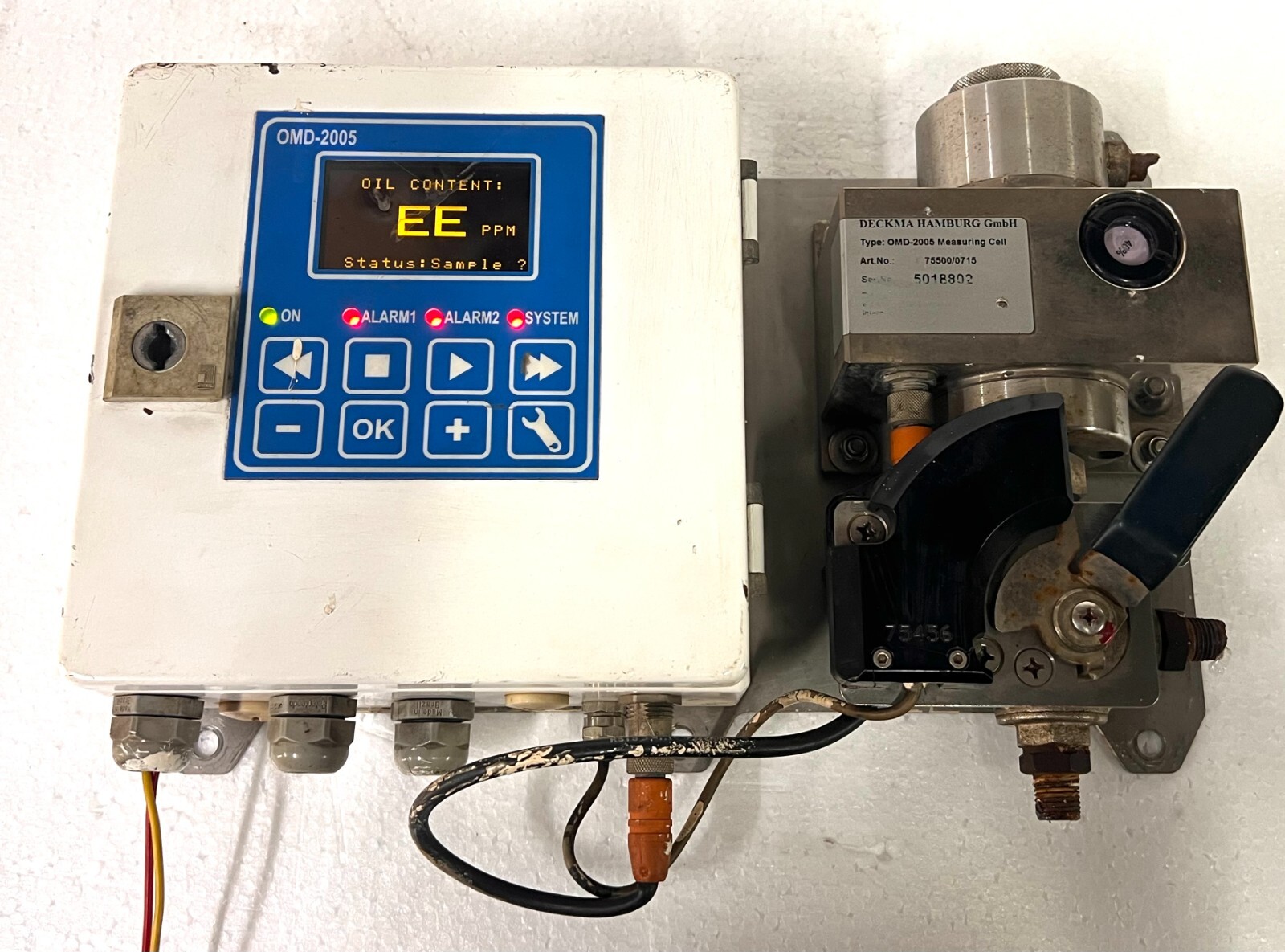 DECKMA HAMBURG GmbH OMD-2005 Measuring Cell Art No 75500/0715 | eBay