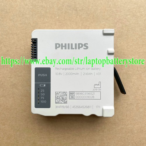 Philips IntelliVue X3/MX100 Lithium-ion Battery for sale online | eBay