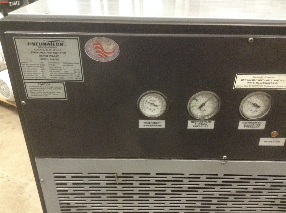 Pneumatech PCA-300 Water Chiller 3 HP 460 V 3 Phase PCA300 (OK) | eBay