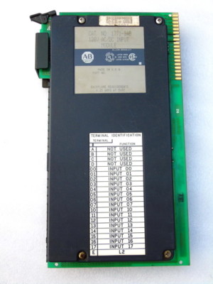 ALLEN BRADLEY CAT 1771 IAD 120V AC DC INPUT MODULE | eBay
