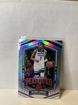 2021-22 Panini Chronicles NBA ANTHONY EDWARDS Marquee #355 ...