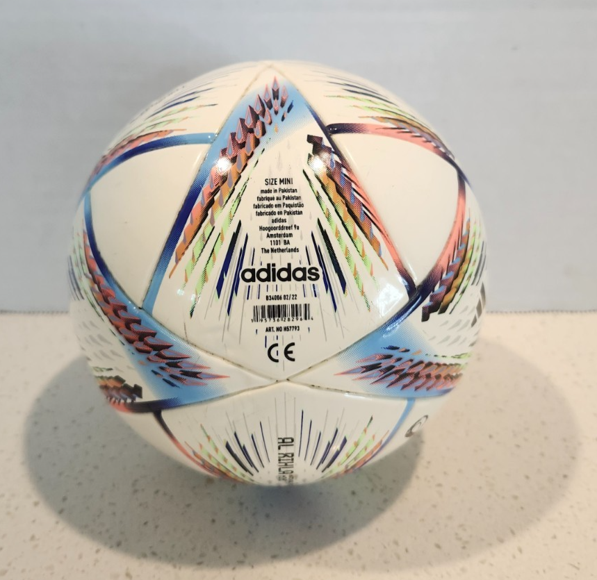 ADIDAS FIFA World Cup 2022 Qatar AL RIHLA Soccer Ball Size Mini | eBay
