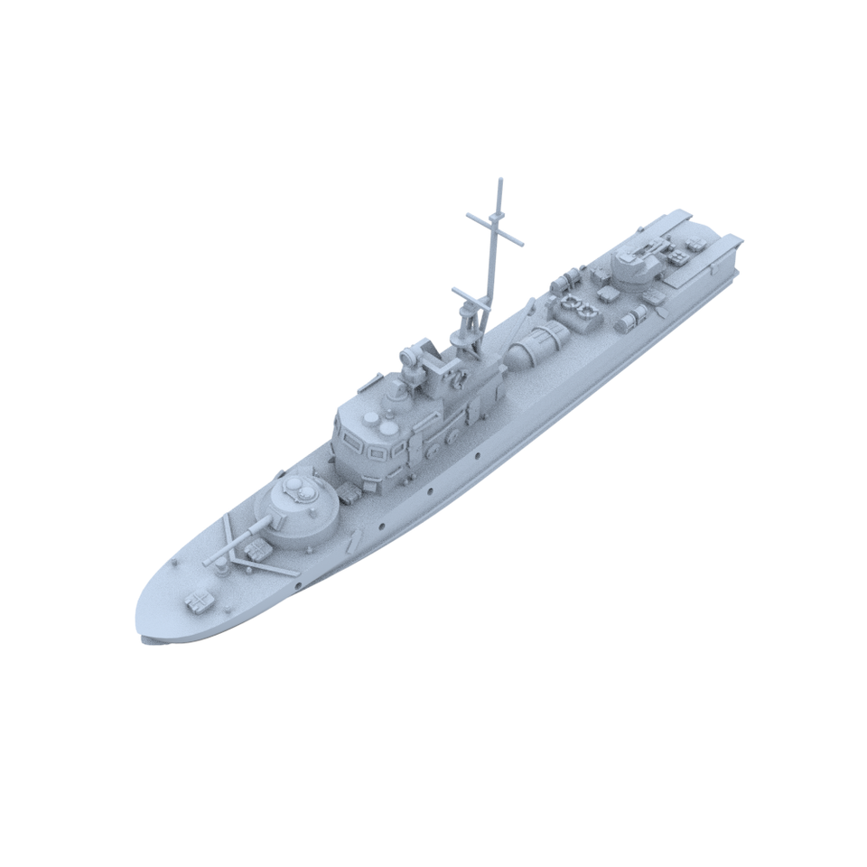 SSC144769 1/144 Military Model Kit Soviet Pr.1204 Border Patrol Boat ...