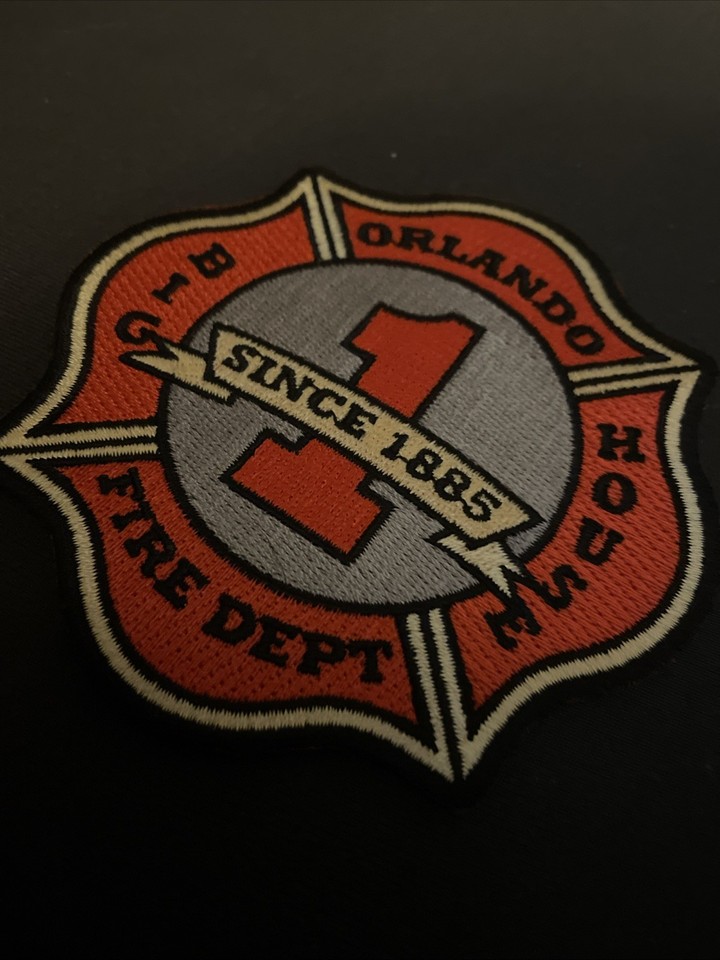 Orlando Fire Dept Patch Station 1 Big House Patch (RARE) | eBay