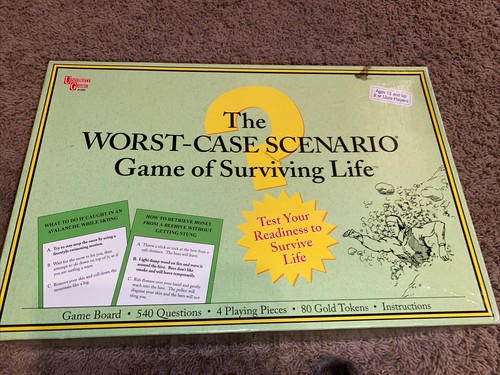 The Worst Case Scenario Board Game of Surviving Life (2) | eBay
