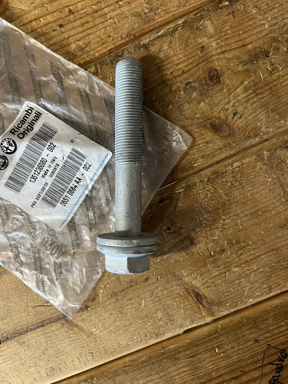 Engine Oil Filter Adapter Bolt Mopar 6510664AA for sale online | eBay