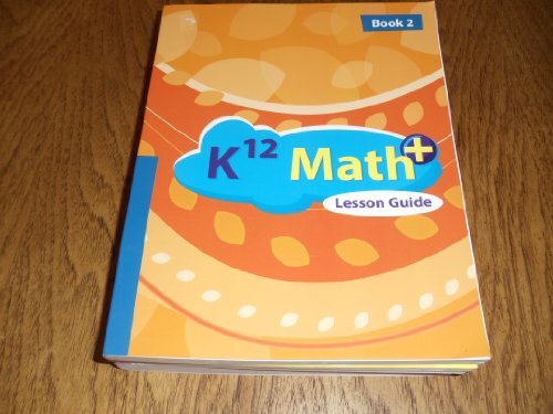 K12 MATH , LESSON GUIDE - BOOK 2. #10224 (ORANGE). | eBay
