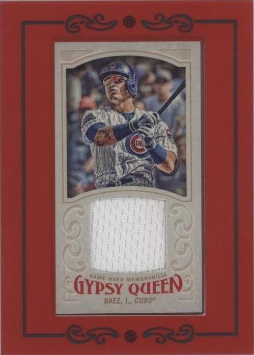 2016 Topps Gypsy Queen - Mini Relics Javier Báez #GMR-JBA (MEM) for ...