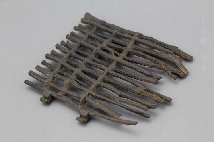 2Pcs 1/6 Scale Wooden Fence Model for 12'' Action Figure Scene ...