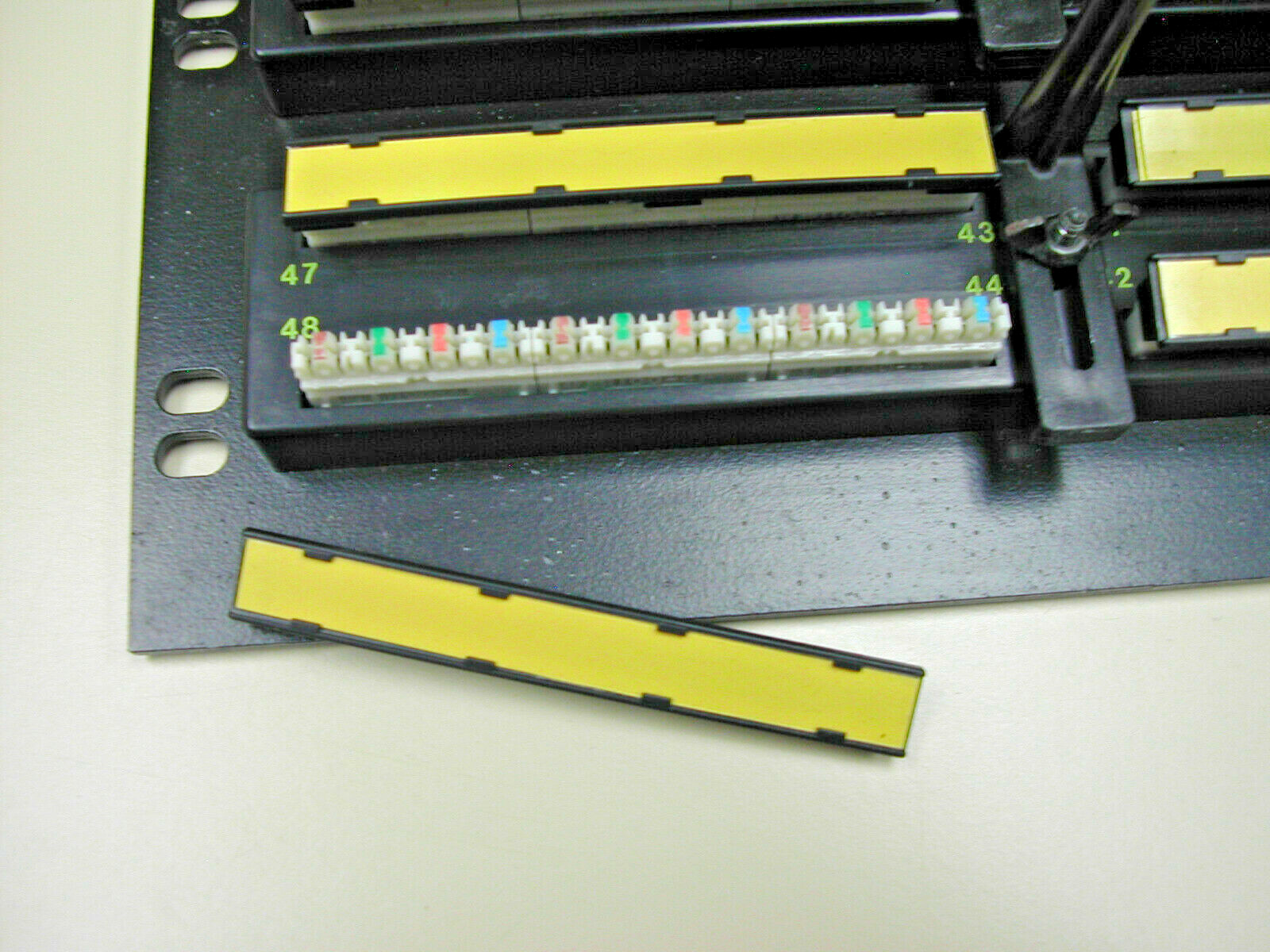 Ortronics OR-851000334 48 Port Patch Panel CAT 5 | eBay