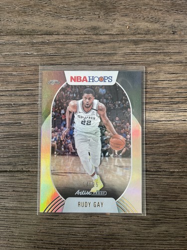 2020-2021 NBA Hoops Rudy Gay /25 Silver Foil Artist Proof | eBay