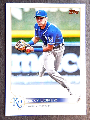 Nicky Lopez #76 Topps 2022 Baseball Card (Kansas City Royals) LN | eBay