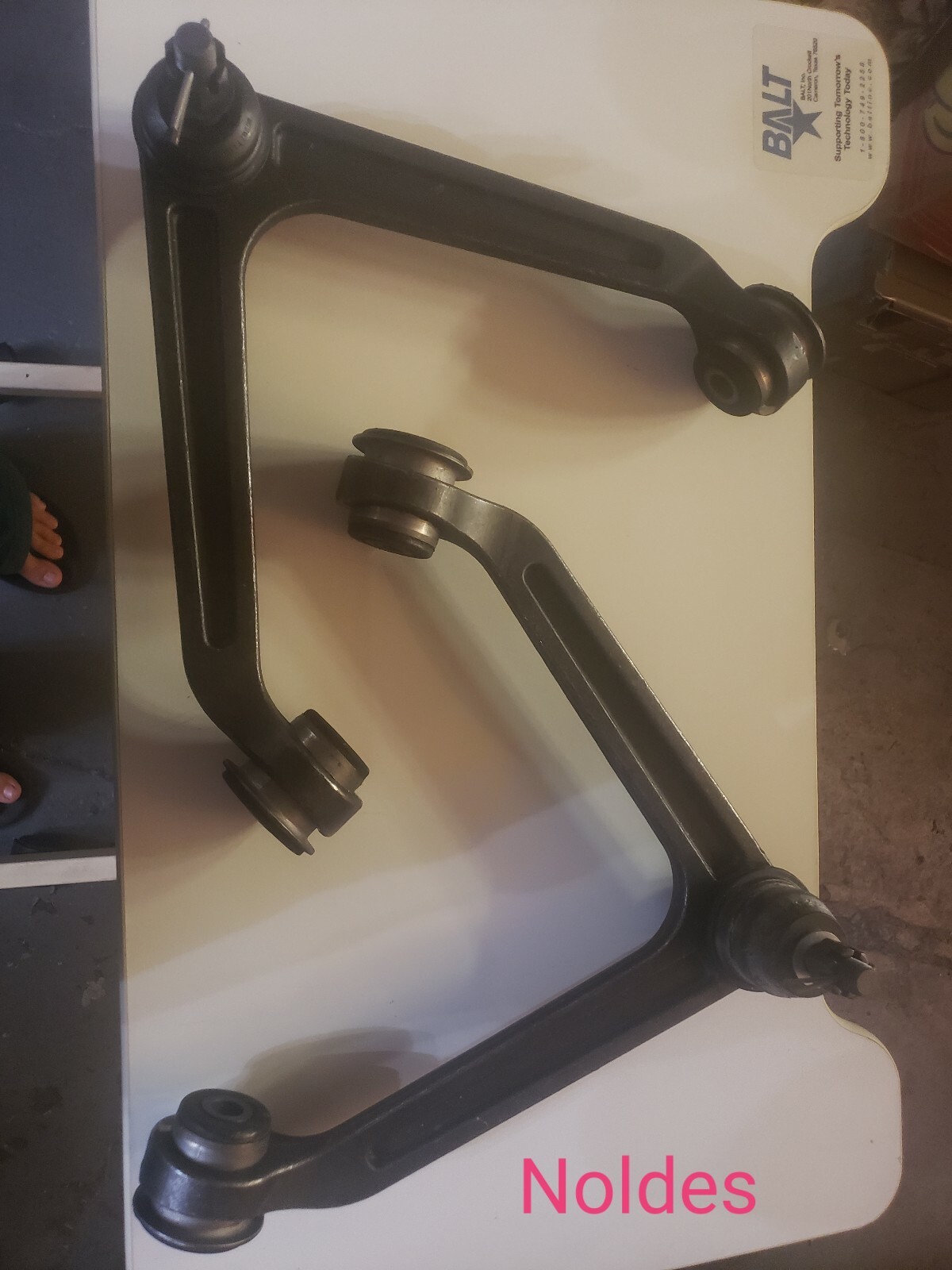 Moog Control Arm and Ball Joint Assembly Lot of 2 K7424 (JUL3539 DSWS5 ...