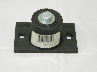 MASON IND. Leveling Mount: 1/2-13 x 1 Thread, 3-5/16″ OAW ND-C-YELLOW ...