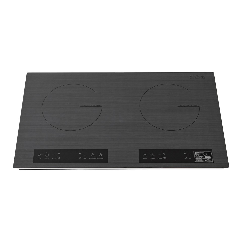 Portable Induction Cooktop Countertop Dual Cooker Burner Stove Hot ...
