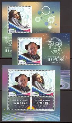 Lollini M13 William HAWKING Physics Mathematics - 3 Sheets MNH 2018 | eBay